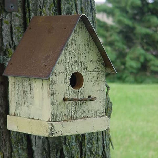 Large Bird House - Etsy