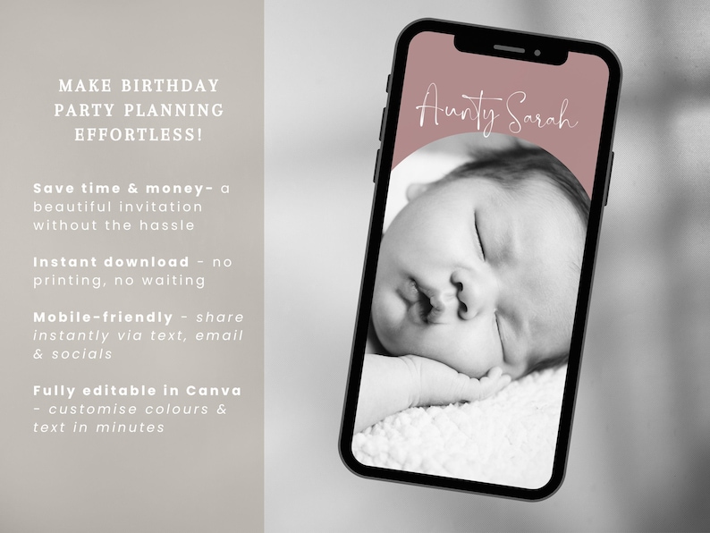 Animated Godparent Proposal Video: Editable Digital Invitation (canva ...