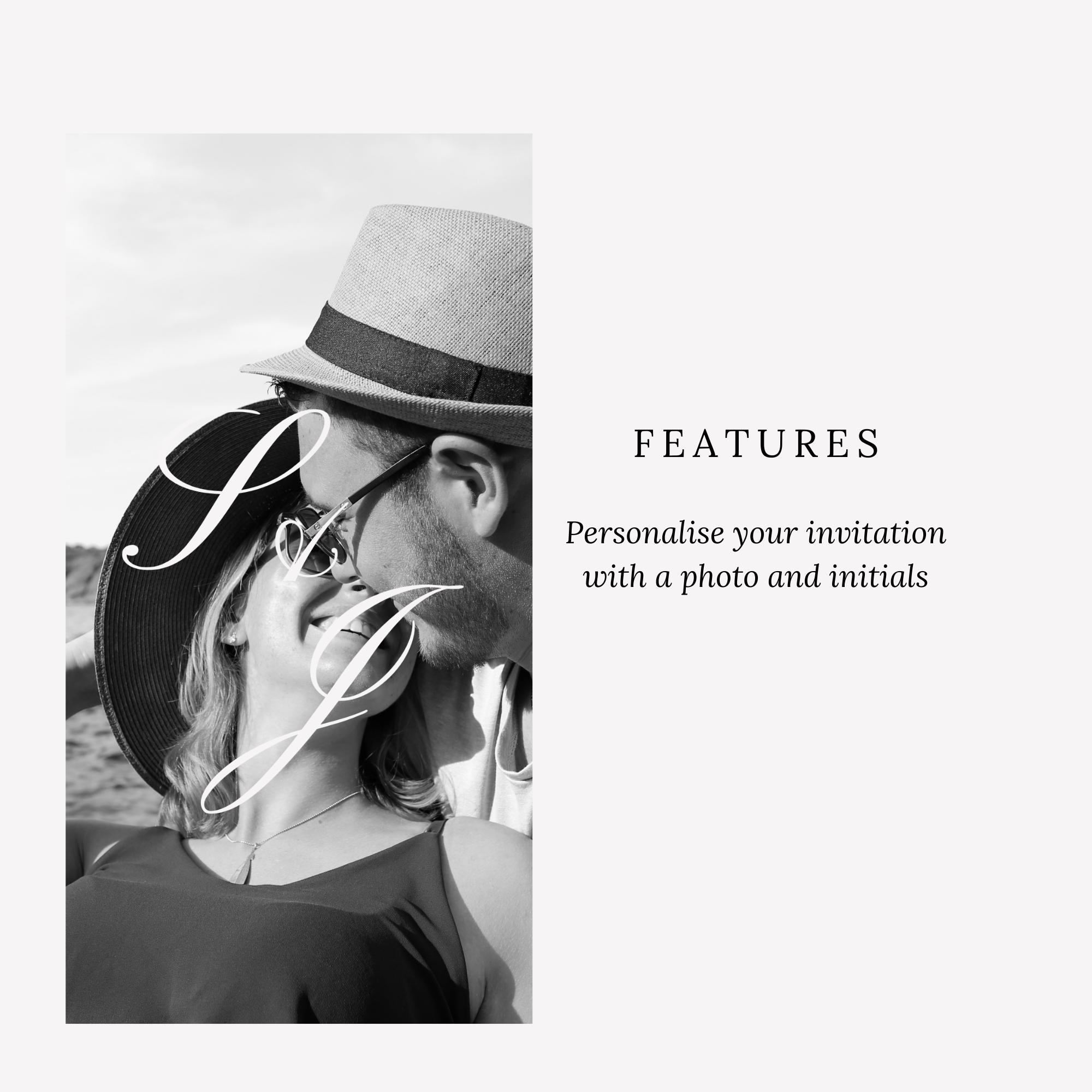 Invitation Wedding Animated, Template Canva Elegant, Invite Digital ...