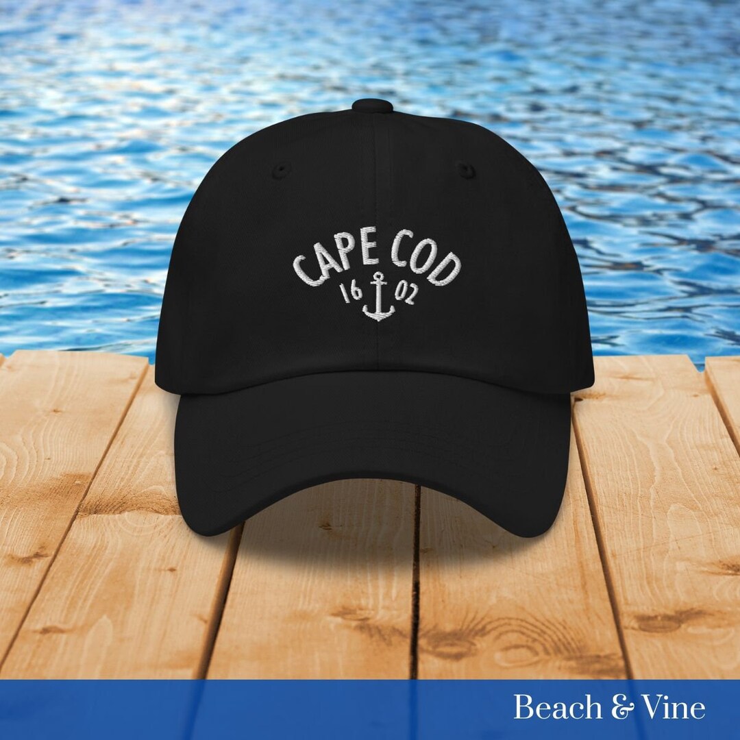 Cape Cod Hat Nautical Cape Cod Boating Cap Cape Cod Souvenir ...