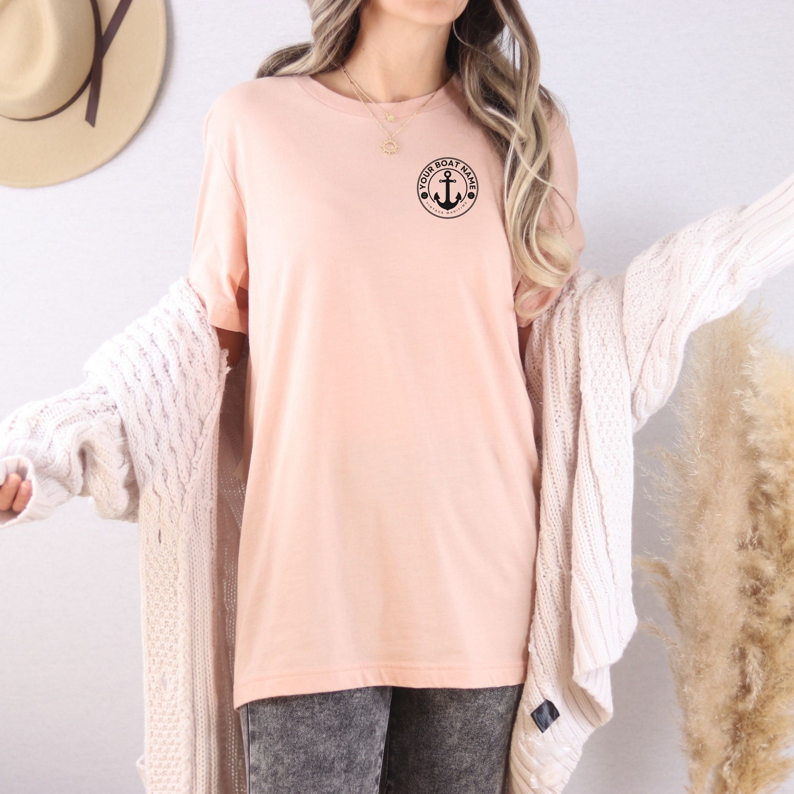 Custom Boat Shirt Personalized Boat Crew Shirt Family Trip Shirt ...