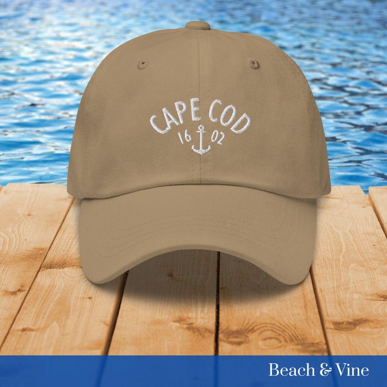 Cape Cod Hat Nautical Cape Cod Boating Cap Cape Cod Souvenir ...