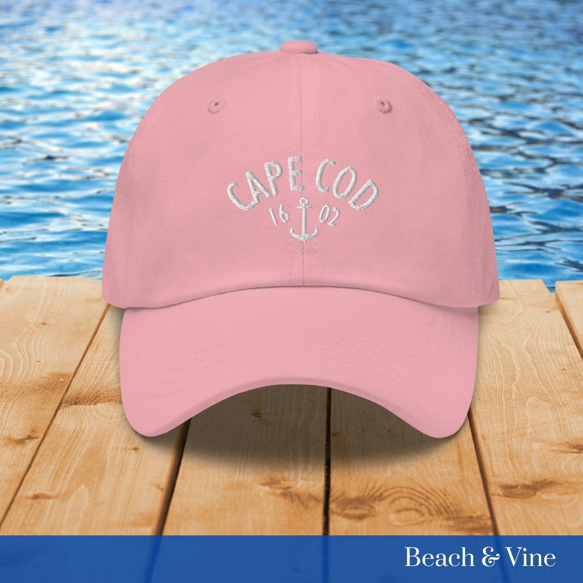 Cape Cod Hat Nautical Cape Cod Boating Cap Cape Cod Souvenir ...