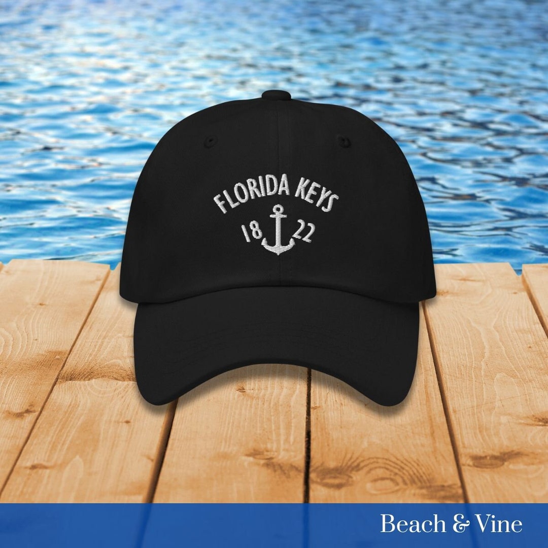 Florida Keys Hat Nautical Cap Florida Keys Gift Key West Islamorada Key ...