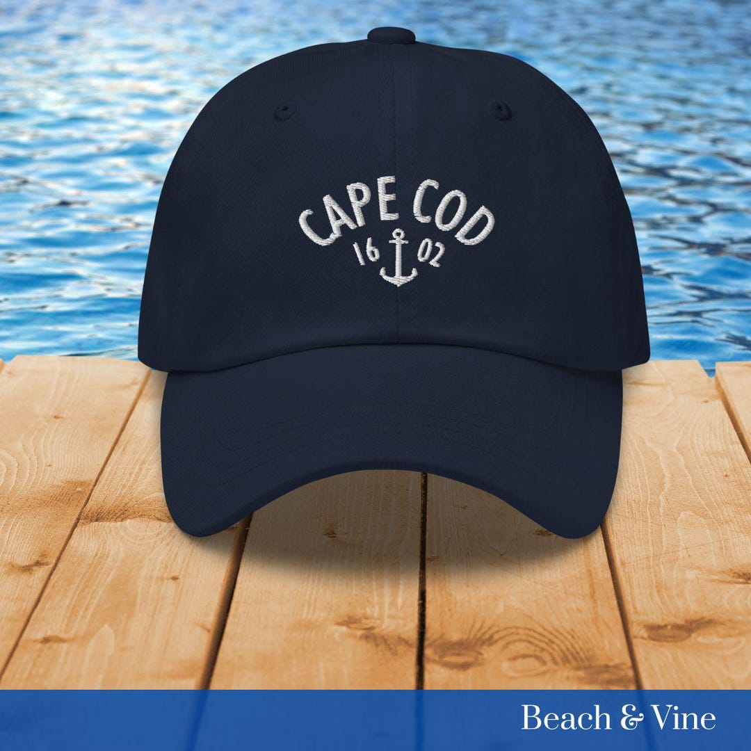 Cape Cod Hat Nautical Cape Cod Boating Cap Cape Cod Souvenir ...