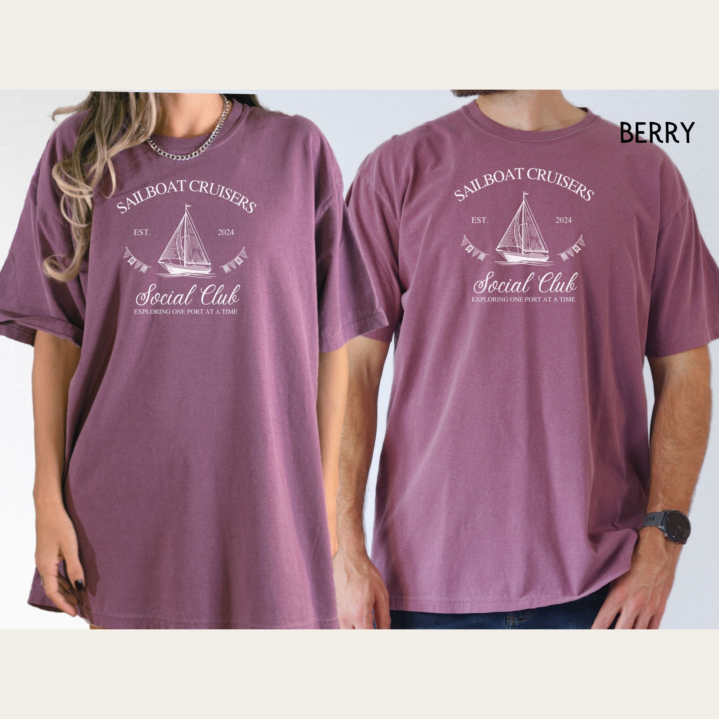 Sailing Club Shirt Sailboat Lover Gift Sailing T Shirt Social Club ...
