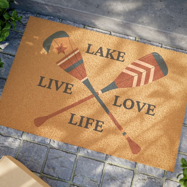 Lake House Doormat - Etsy