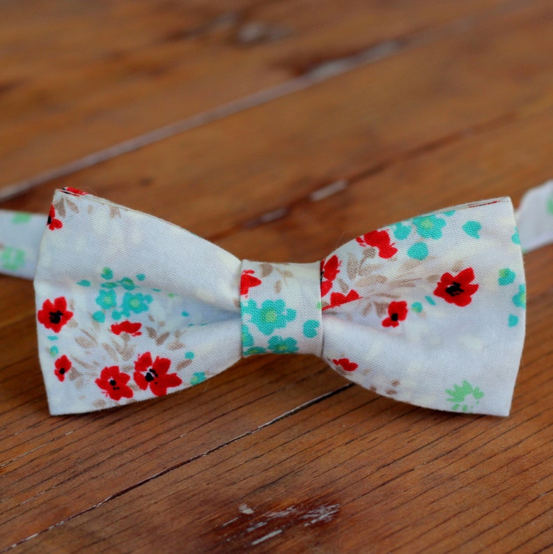 Boys Floral Bow Tie Boys Tan Gray Bow Tie Cotton Bow Tie - Etsy Boys Floral Bow Tie Boys Tan Gray Bow Tie Cotton Bow Tie - Etsy