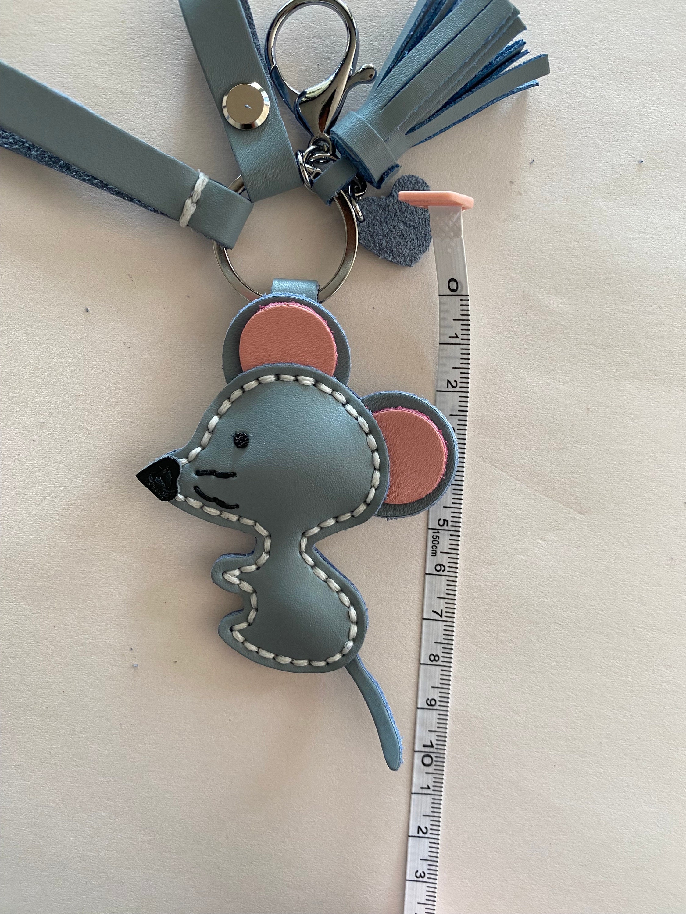 Handmade Useful Cute Mouse Keychain. - Etsy