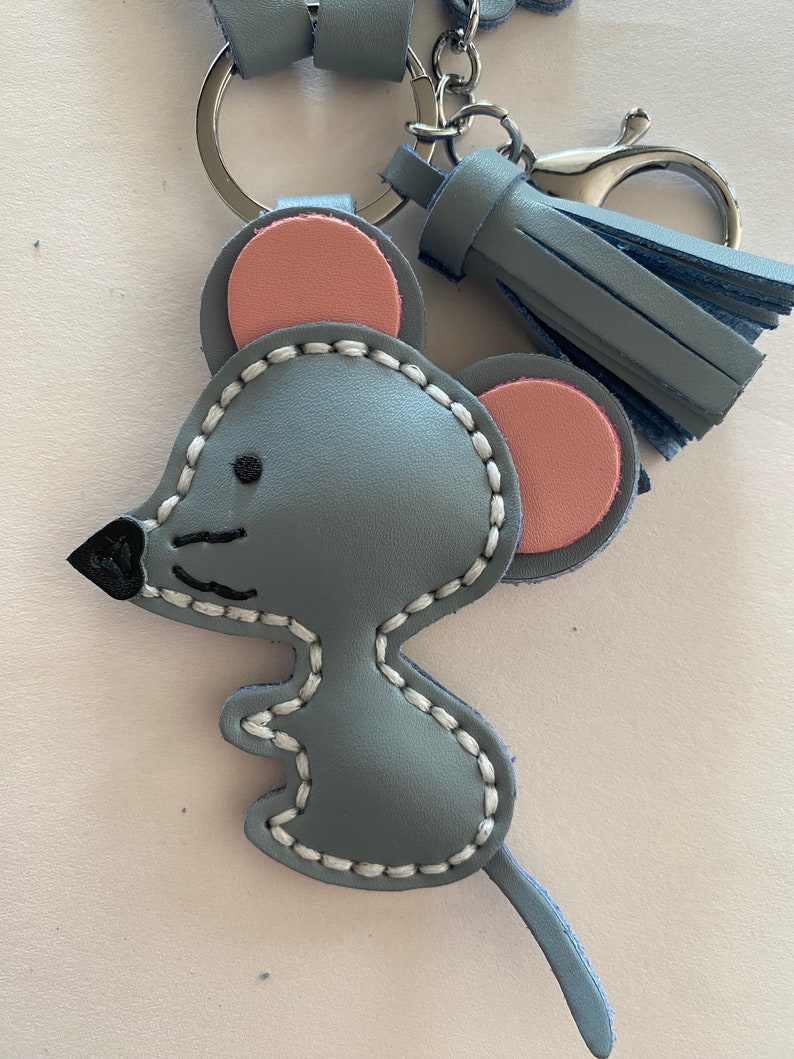 Handmade Useful Cute Mouse Keychain. - Etsy