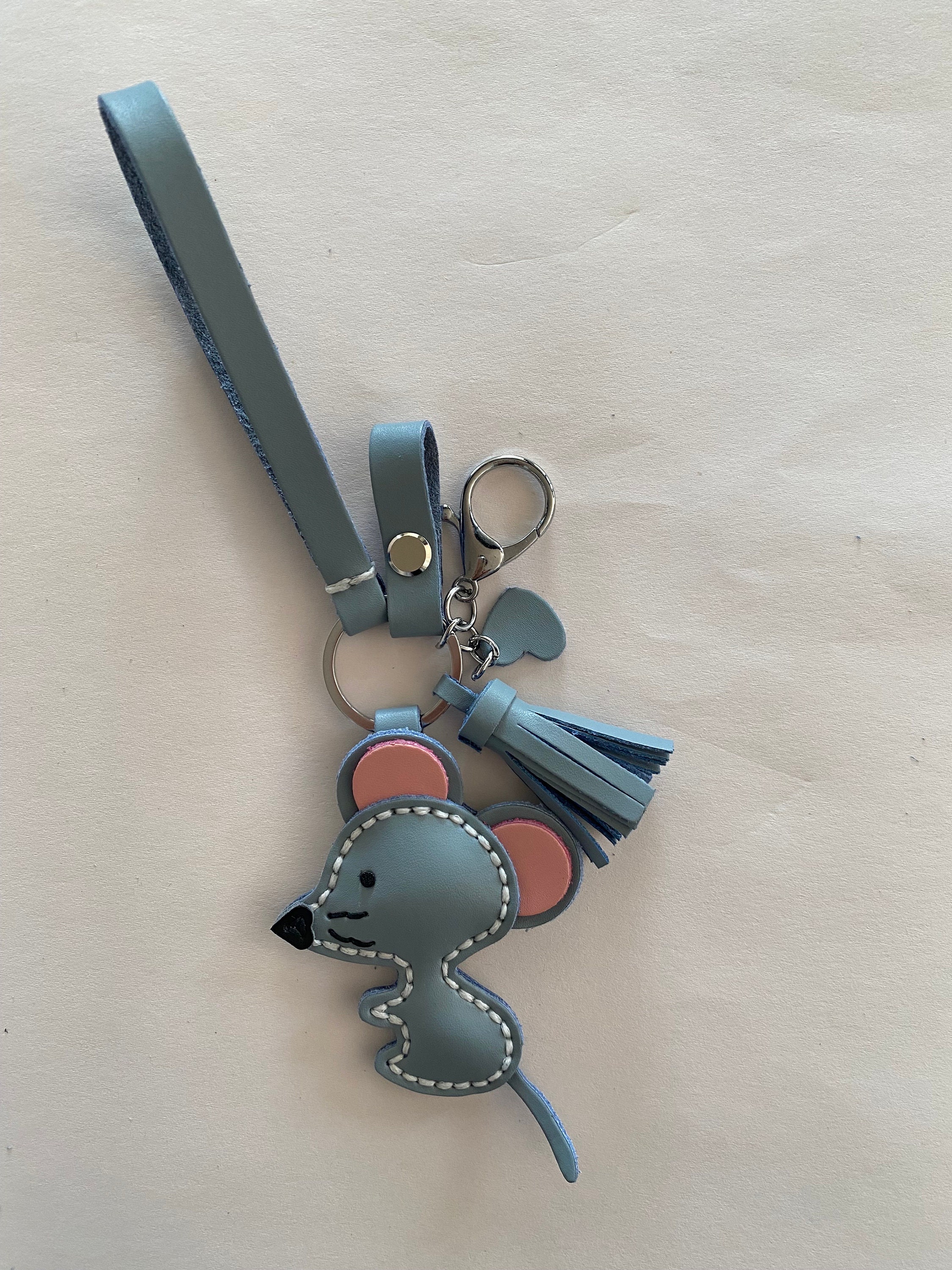 Handmade Useful Cute Mouse Keychain. - Etsy