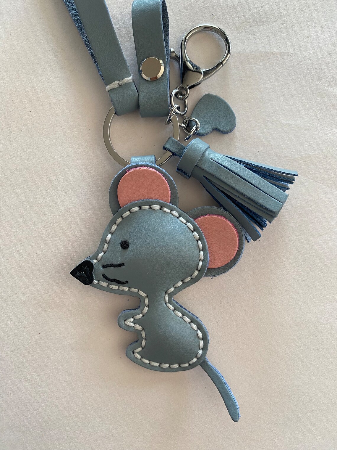 Handmade Useful Cute Mouse Keychain. - Etsy