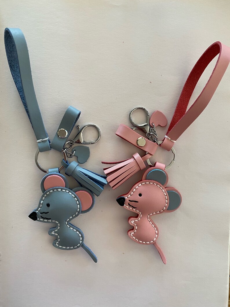 Handmade Useful Cute Mouse Keychain. - Etsy