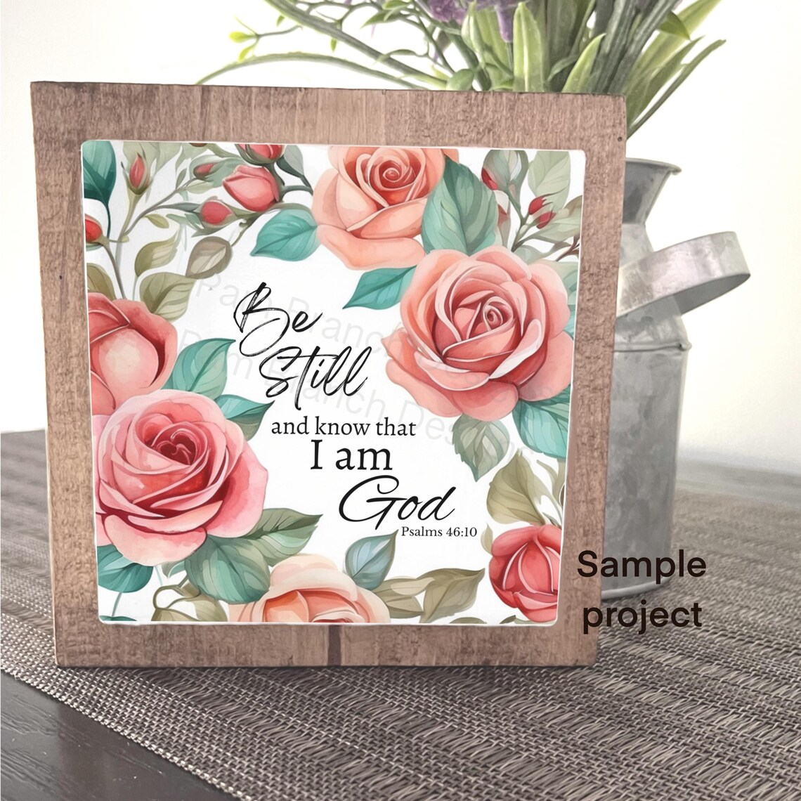 Pink Roses Decoupage Rice Paper: Bible Verse Craft (4 Sheets) - Etsy