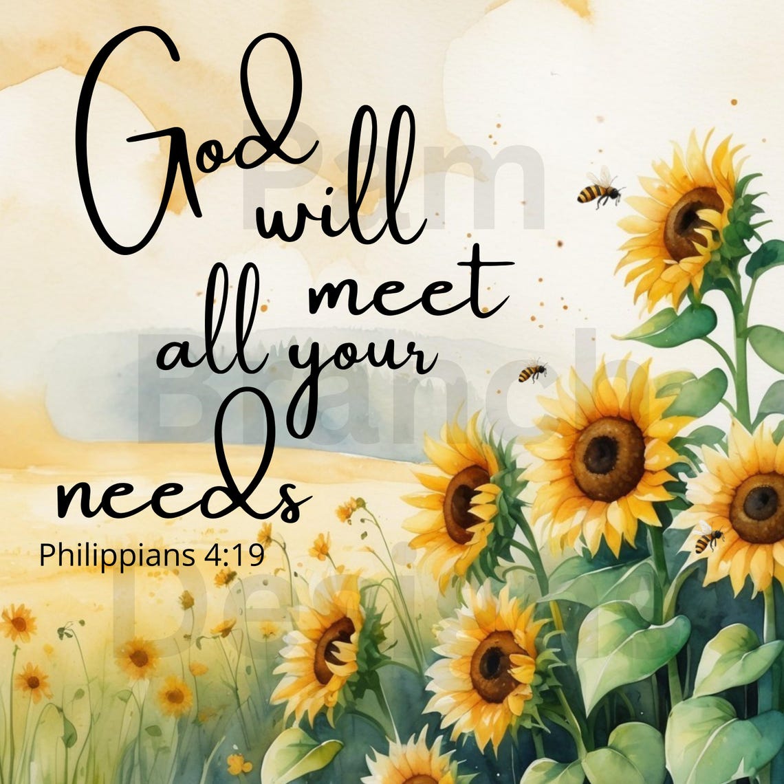 Decoupage Rice Paper – Sunflowers and Scripture - Christian Craft Paper ...