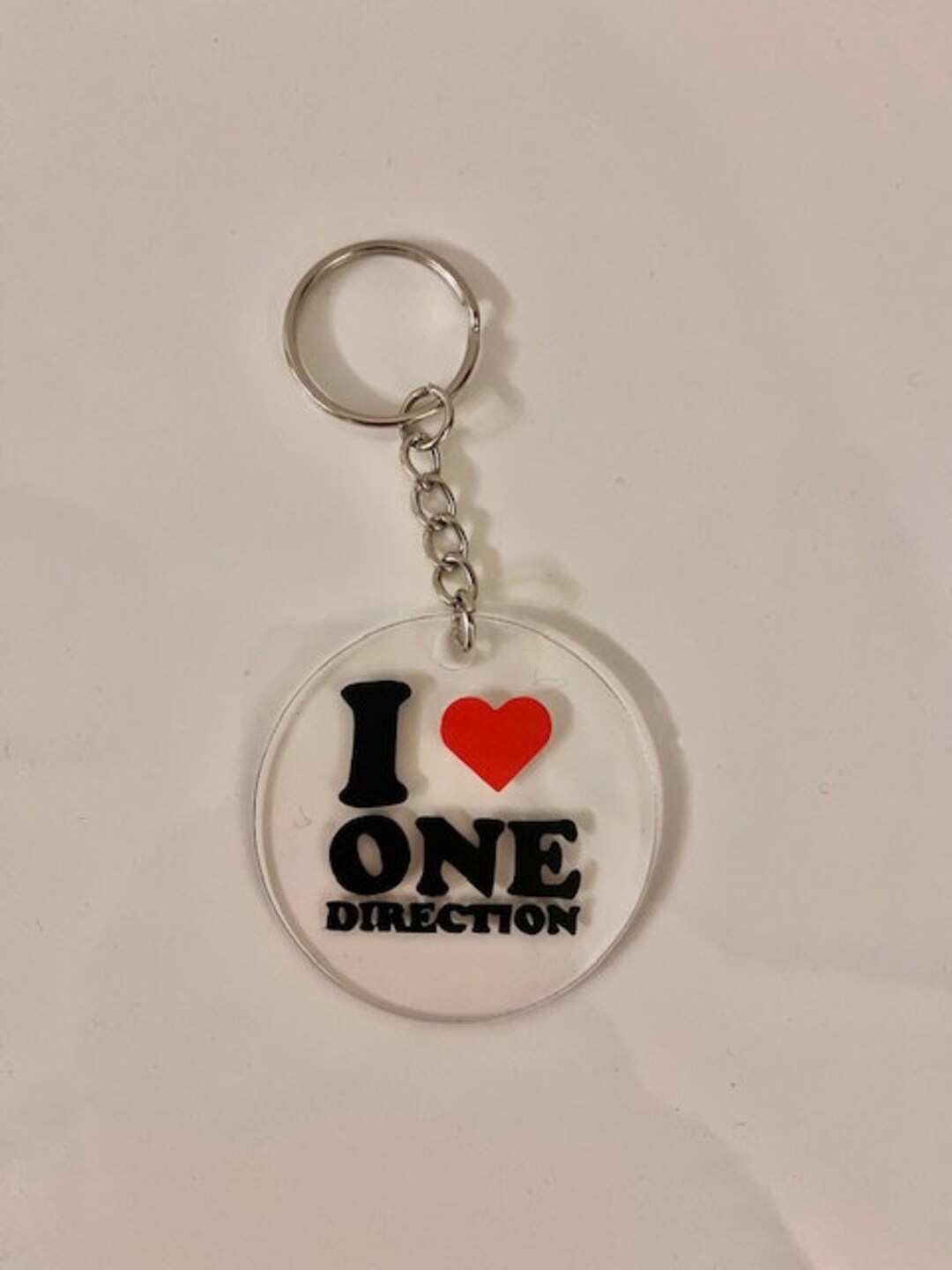 Keychain I Love a Direction Famous Singers - Etsy