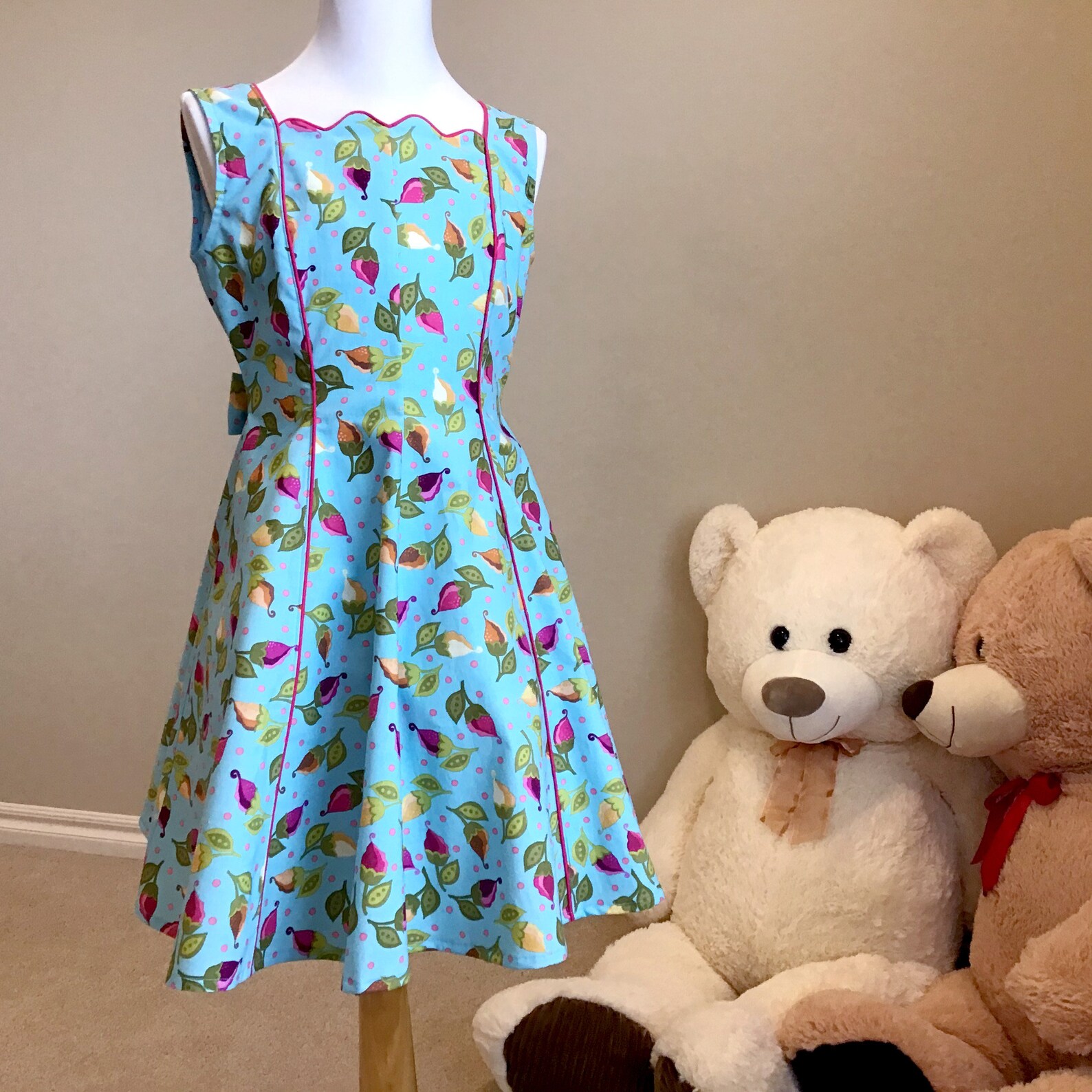 Sally... Girls 1950s Sundress Size 8 | Etsy