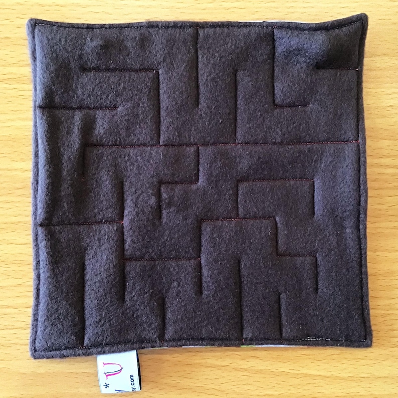 Fabric Marble Maze Challenge Sensory Quiet Fidget - Etsy