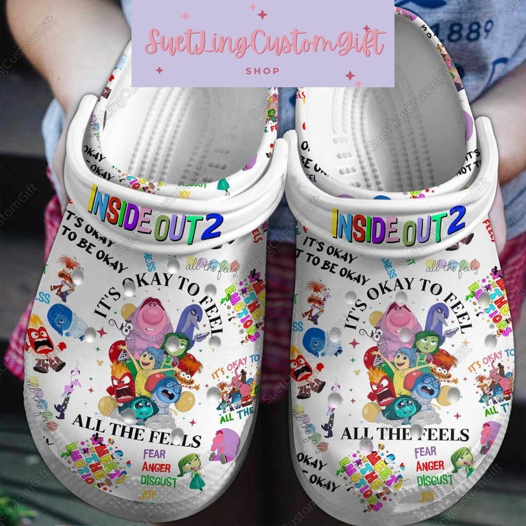 Inside Out 2 Shoes, Inside Out Shoes, Inside Out Characters Shoes ...