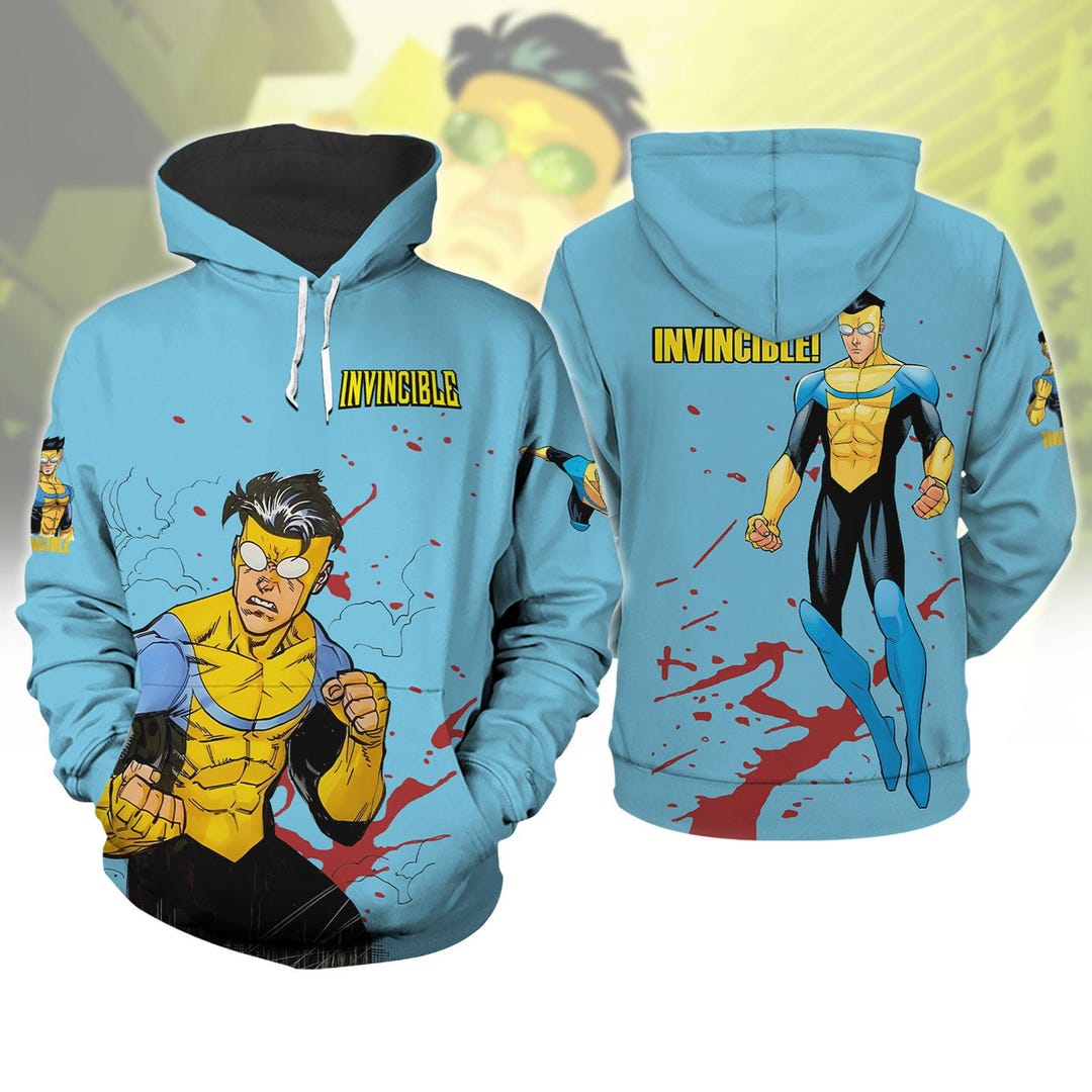 Vintage Invincible TV Show Mark Invincible Shirt, Unisex Jumper ...