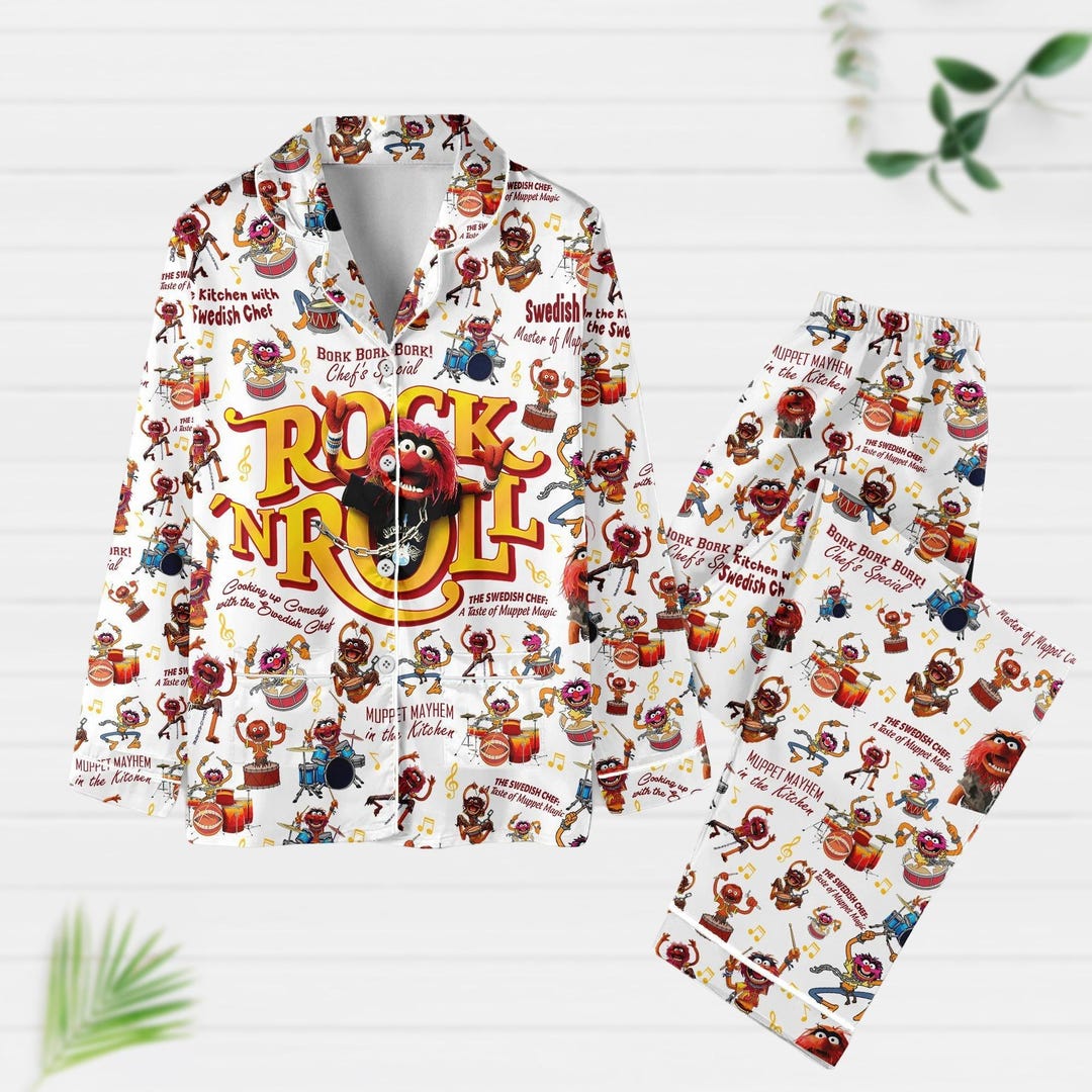 The Muppet Christmas Carol Pajamas, Muppet Xmas Holiday Women Pajamas ...