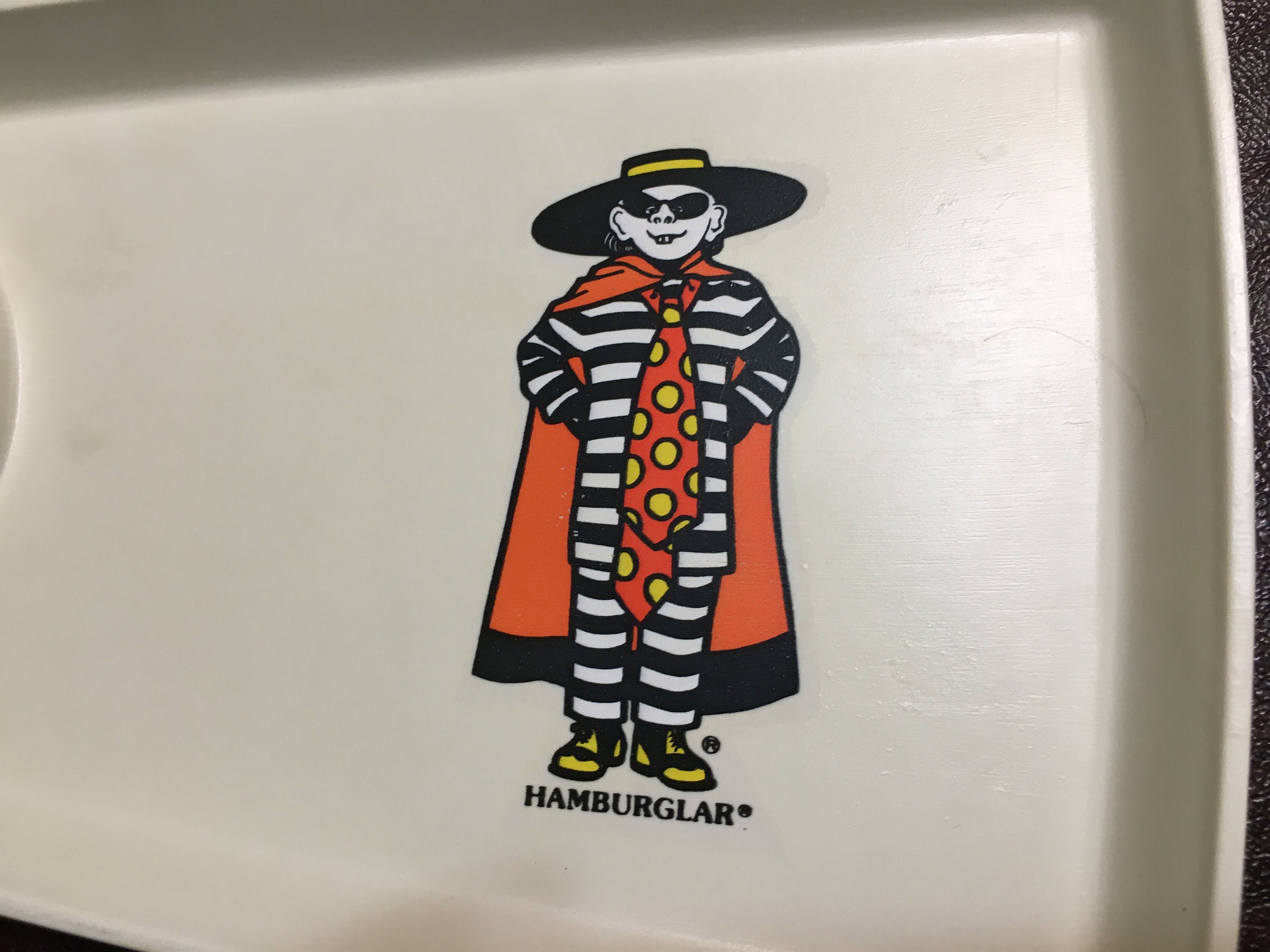 Vintage 1970's NEAR MINT Mcdonalds Happy Meal Serving Trays Set of 7 ...