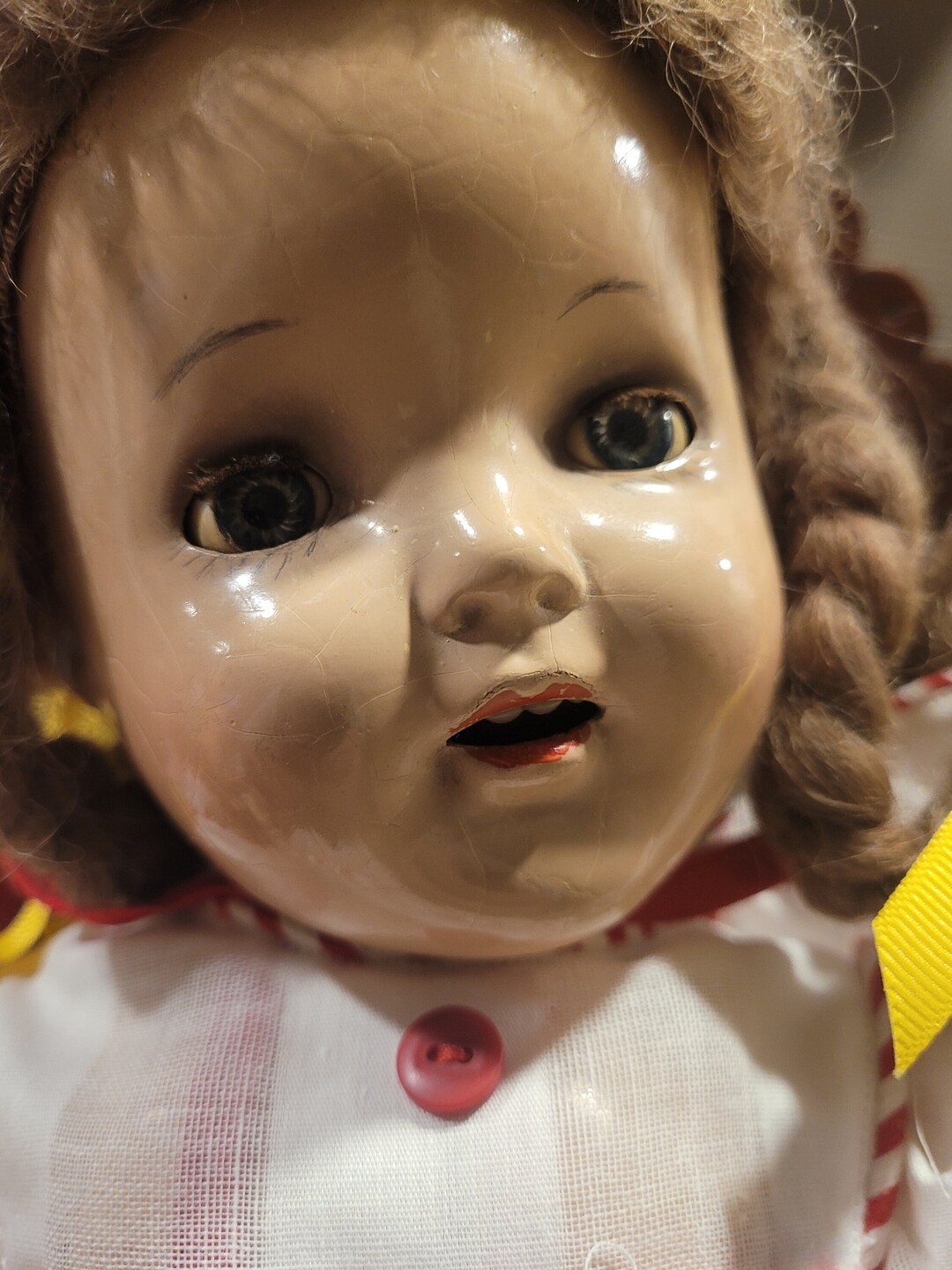 Vintage RARE 1930s All Composition F&B Effanbee MARY-LEE With Patsy ...