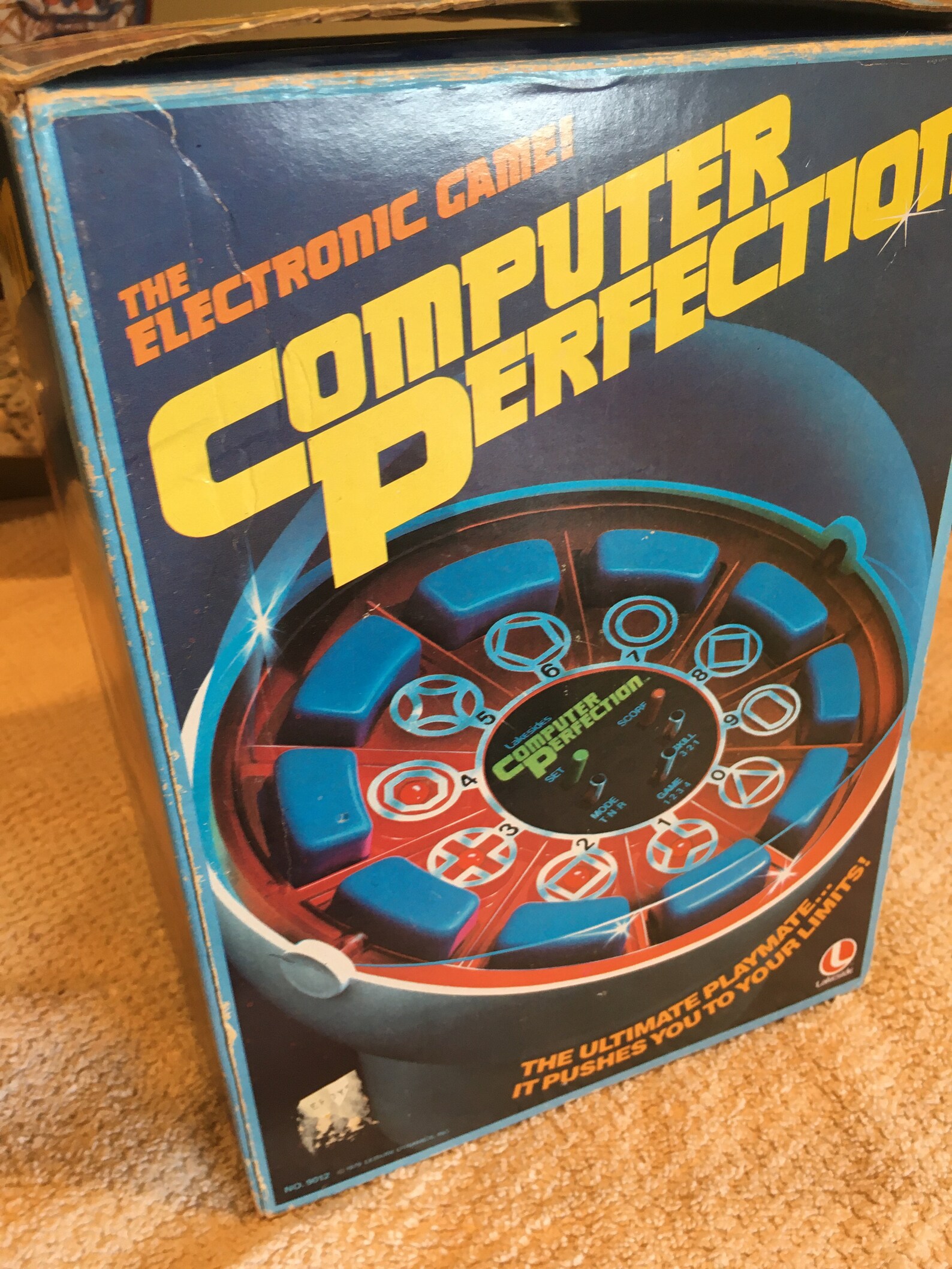 Vintage Electronic Game computer Perfection 1979 by Lakeside Games ...