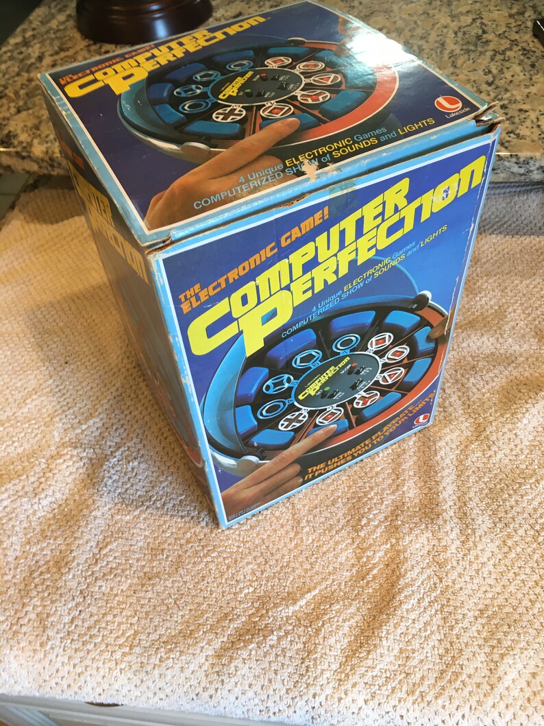 Vintage Electronic Game "computer Perfection" 1979 by Lakeside Games ...