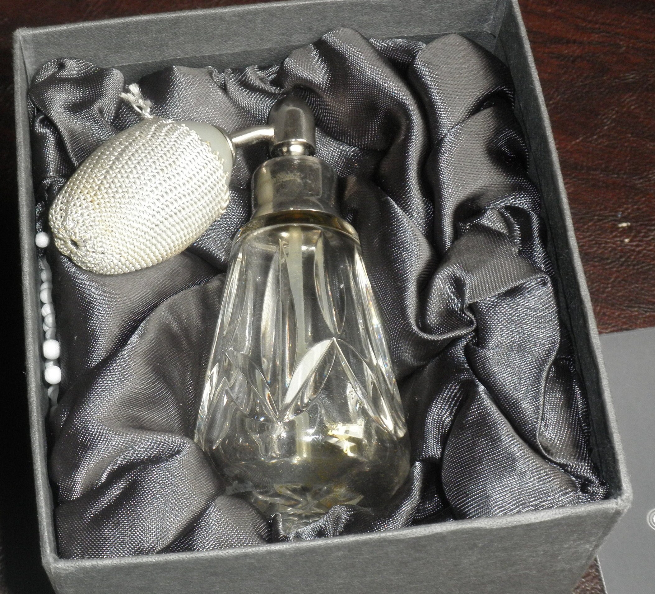 WATERFORD CRYSTAL - Glass Perfume Spray Atomizer - Includes Original ...