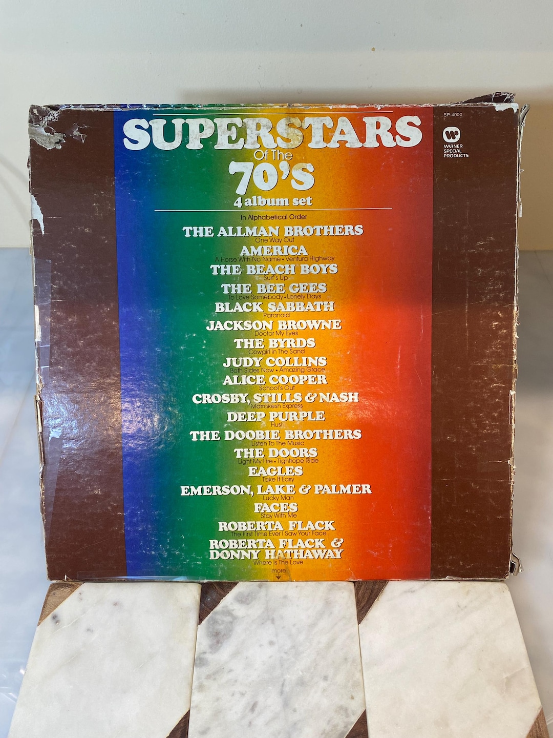 Superstars of the 70s 4 LP Album Set of 1973, Compilation, Stereo ...