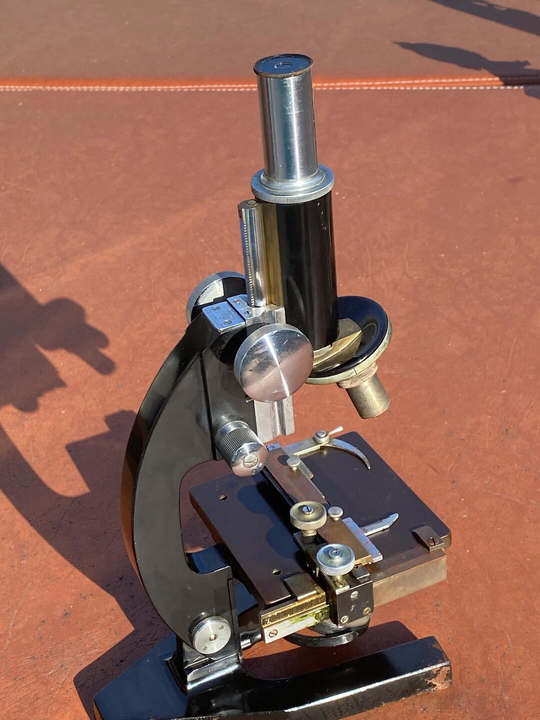 Antique Vintage 1940's Spencer Buffalo American Optical Microscope ...