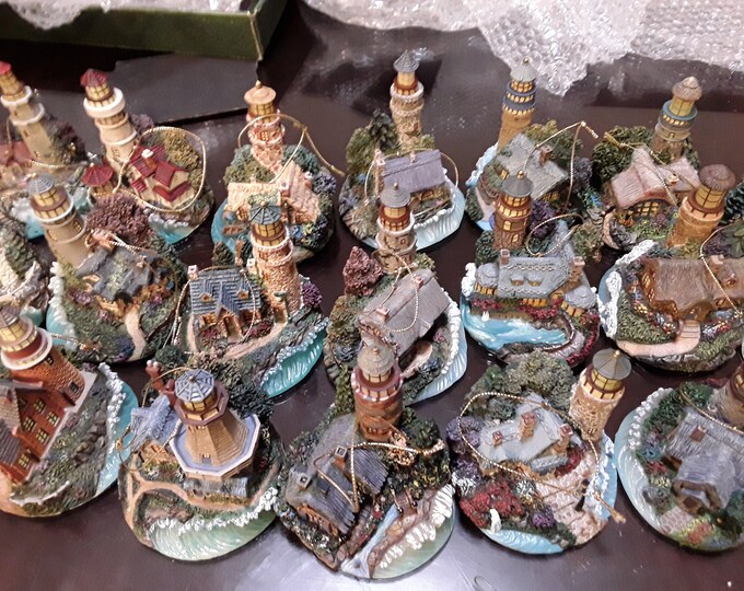 HUGE Lot of 30 Vintage 2000 and 2001 THOMAS KINKADE'S Illuminated ...