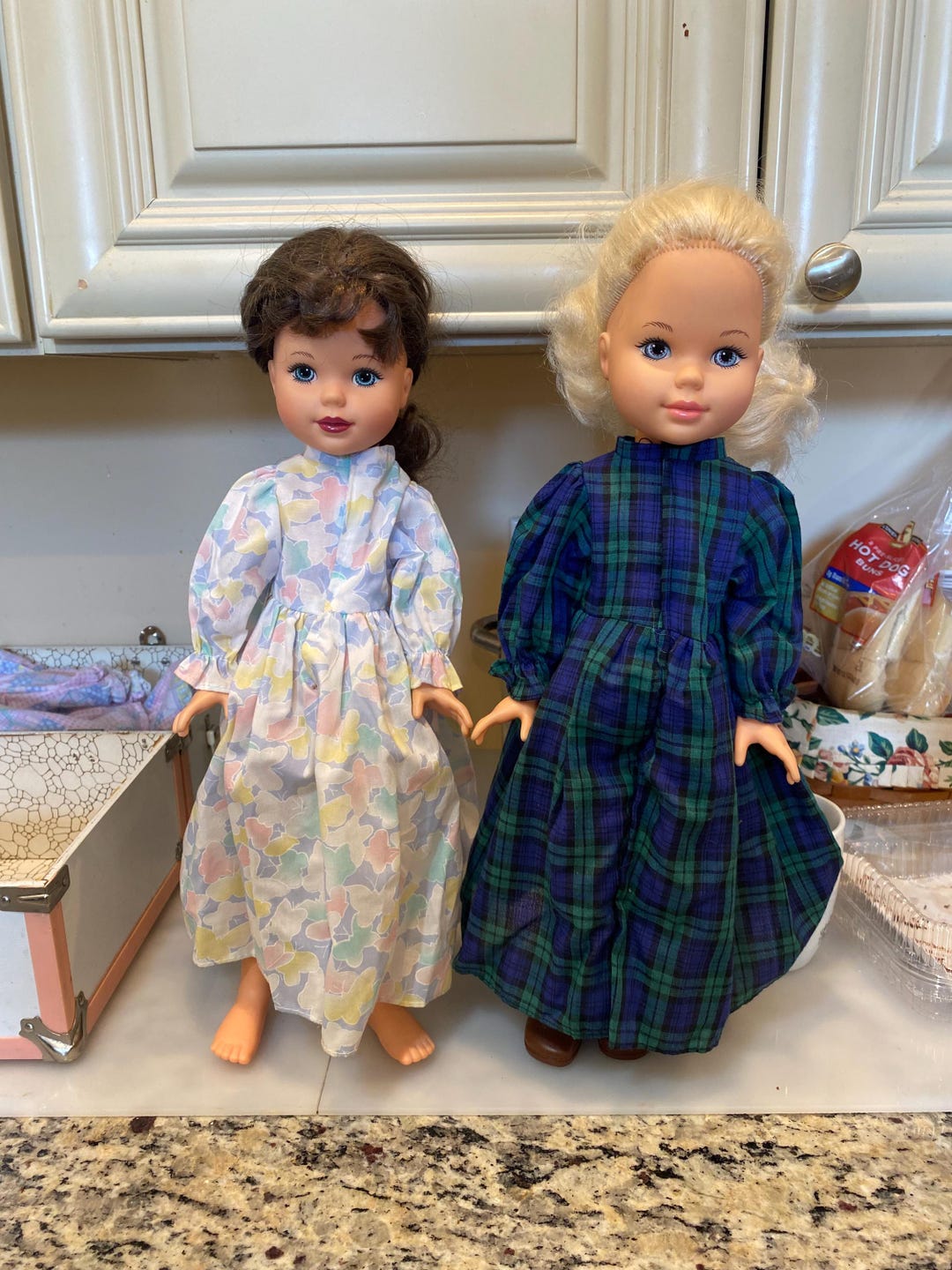 Vintage 1988 HASBRO - Pair of "my Beautiful Dolls" With Lots of Outfits ...
