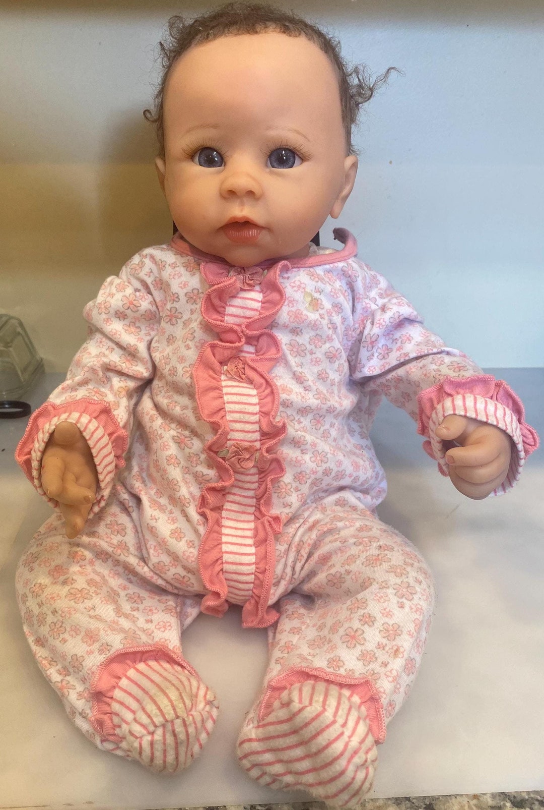 Ashton-drake Galleries Linda Murray KATIE Realistic Breathing Baby Doll With Heartbeat and ...