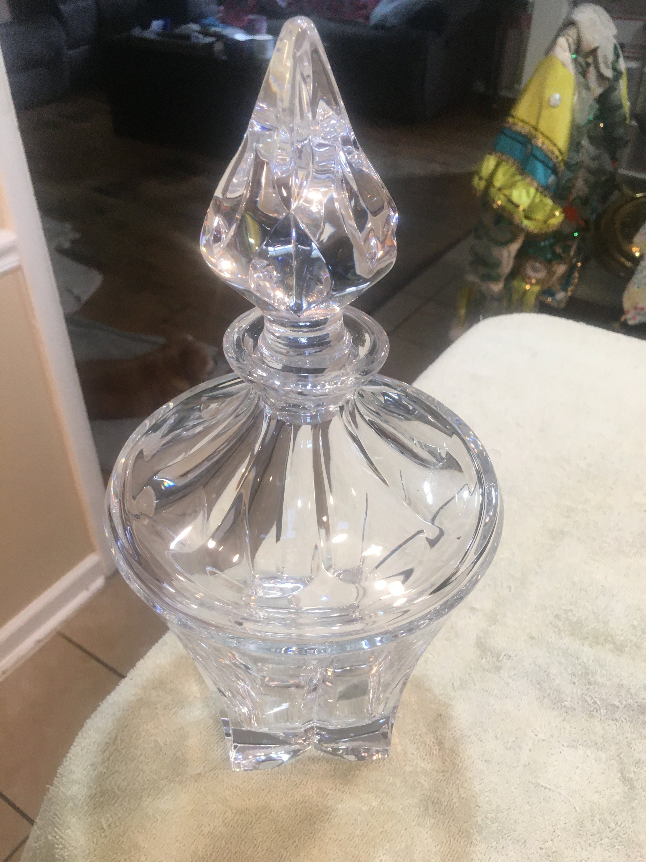 Beautiful LENOX CRYSTAL DECANTER Cut Lead 13" Tall - X-heavy - Ovation ...