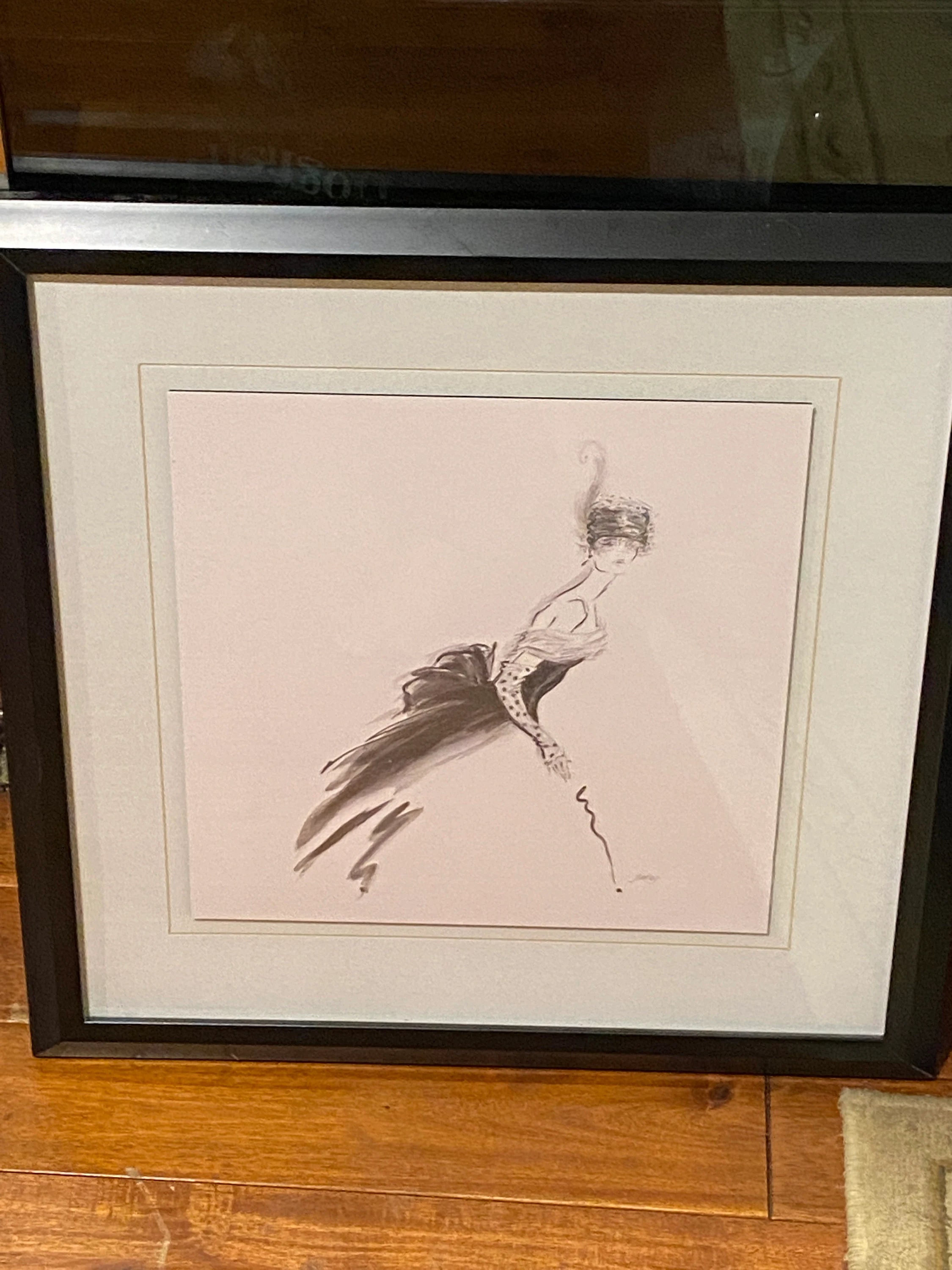 Jane Hartley odette Portrait Fashion Illustration YOUNG LADY Avant ...
