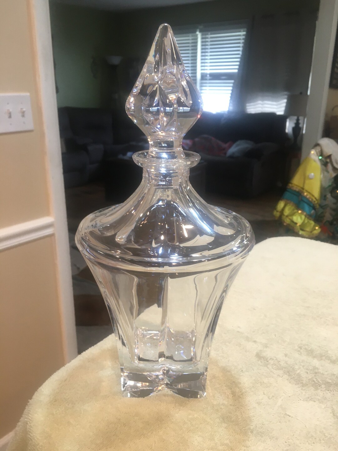 Beautiful LENOX CRYSTAL DECANTER Cut Lead 13" Tall - X-heavy - Ovation ...