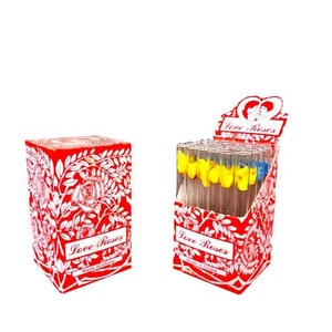 Rose Glass Tube 36 Pieces Floral Tubes - Etsy