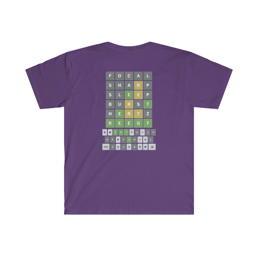 REEGT Wordle - Back - Unisex Softstyle T-shirt - Etsy