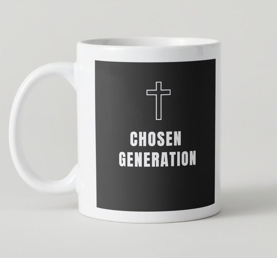Chosen Generation Christian Cross 1 Peter 2:9 Digital Download PNG/SVG ...