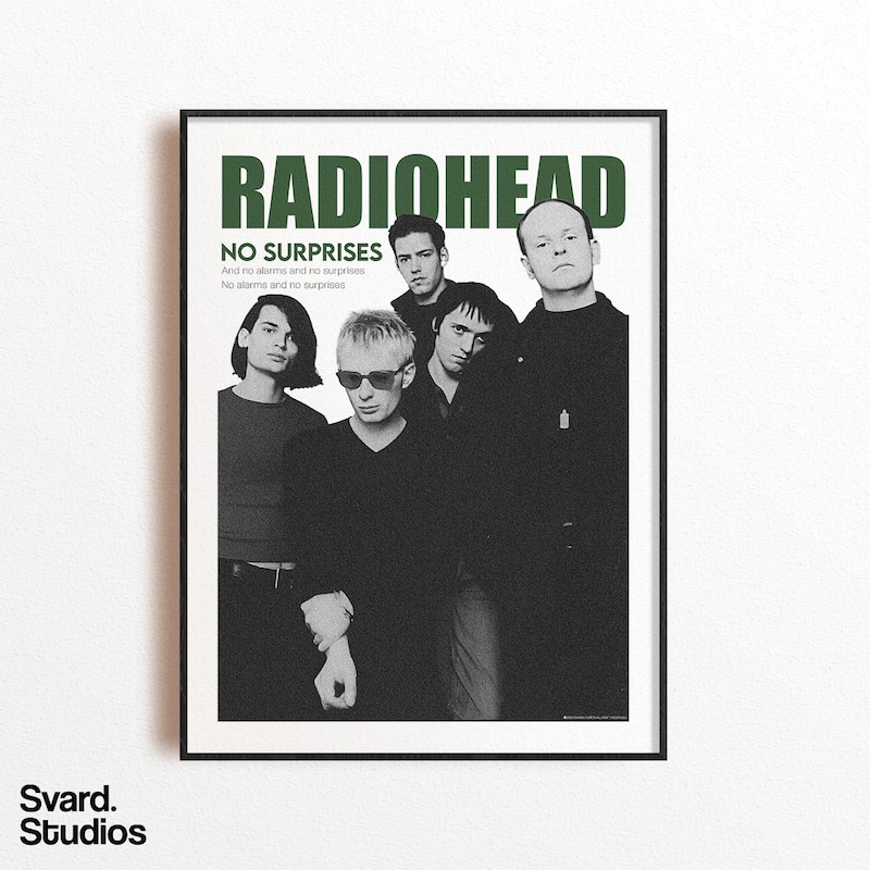 Radiohead Poster - Etsy