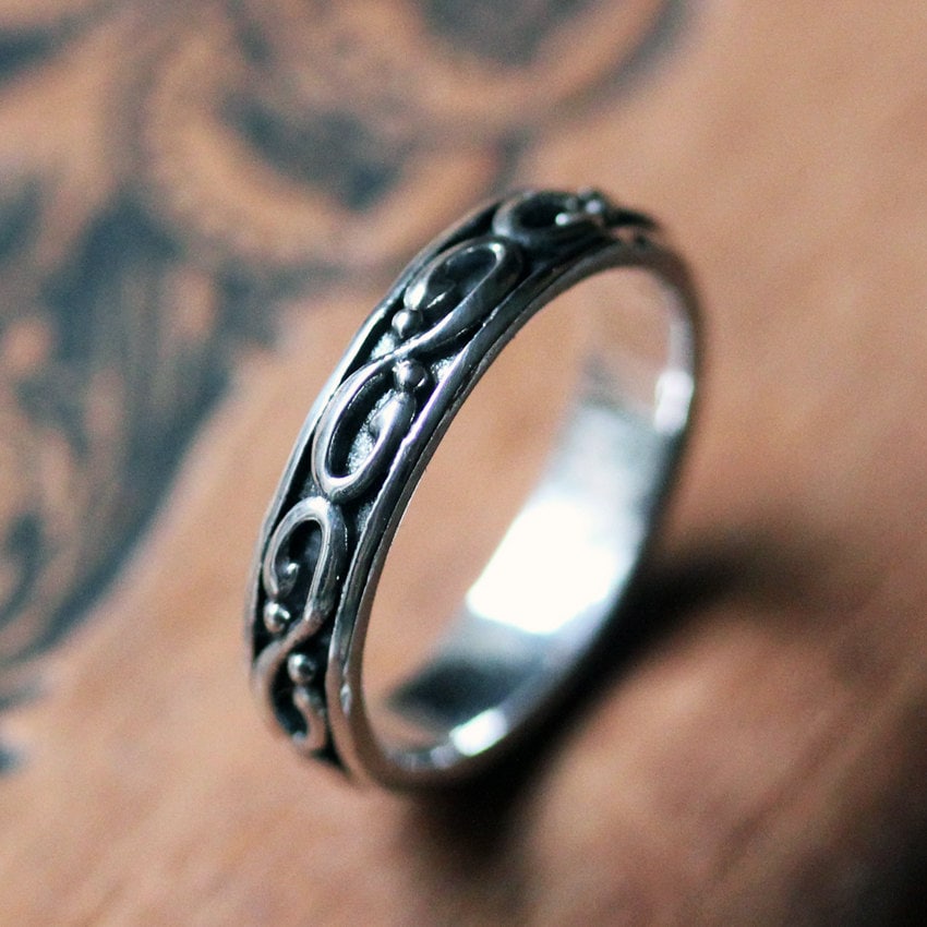 Ring Blank 9x12mm Oval Blank Adjustable Sterling Silver Ring | Etsy