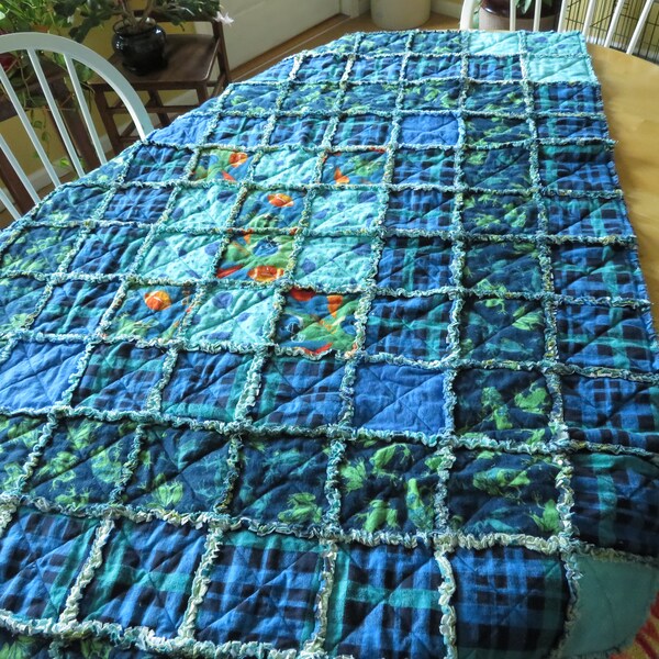 Child Rag Quilt - Etsy
