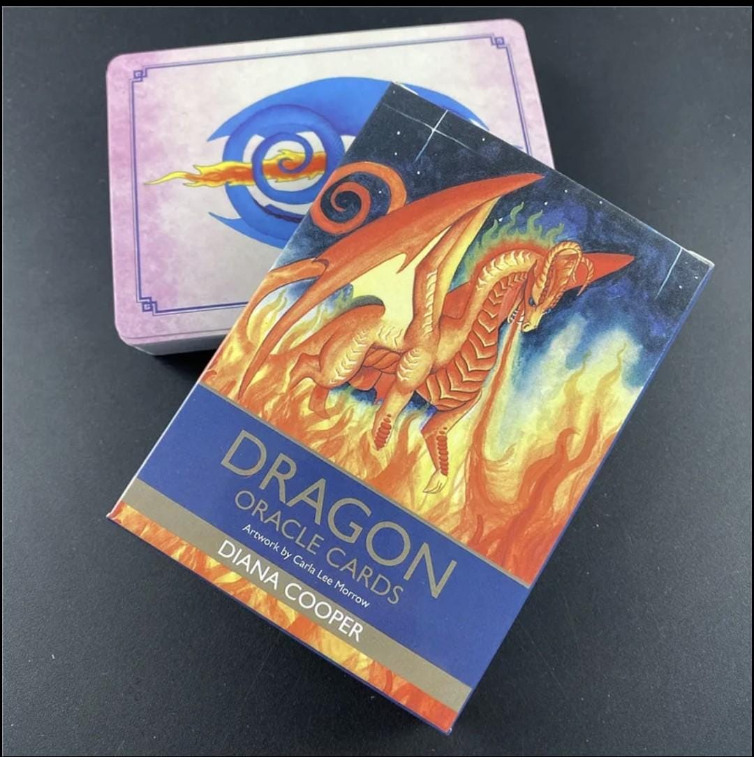 The Dragon Oracle Deck by Diana Cooper 78 Cards With Digital PDF to ...