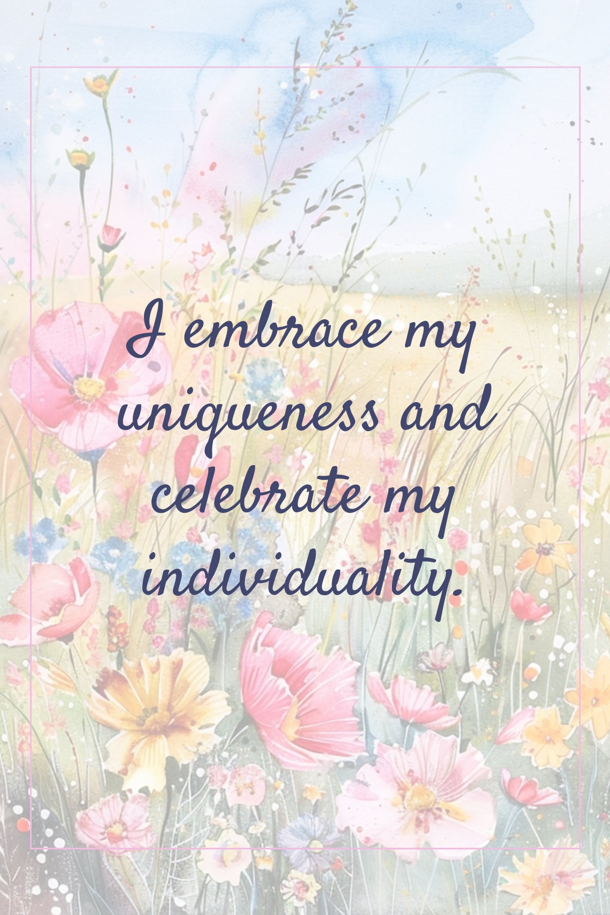 Printable Affirmation 30 Card Set Made to Order With Different ...