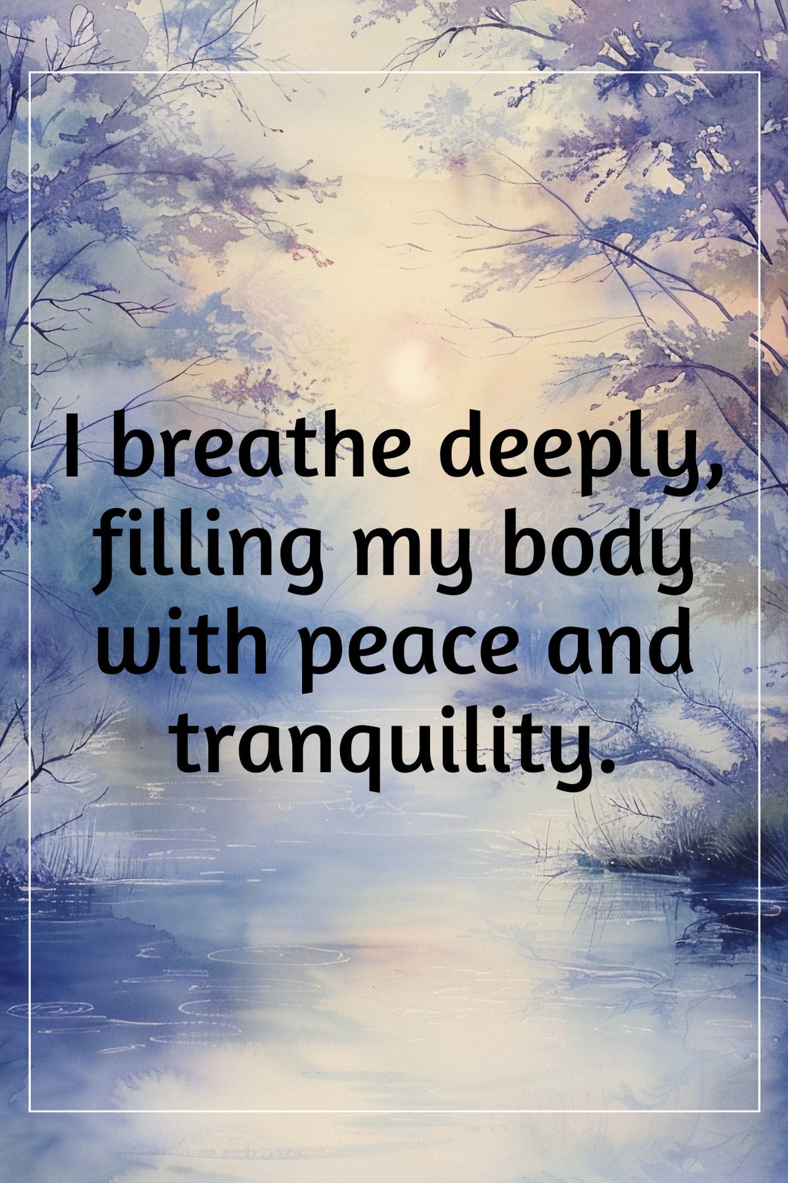 Printable Affirmation 30 Card Set Made to Order With Different ...