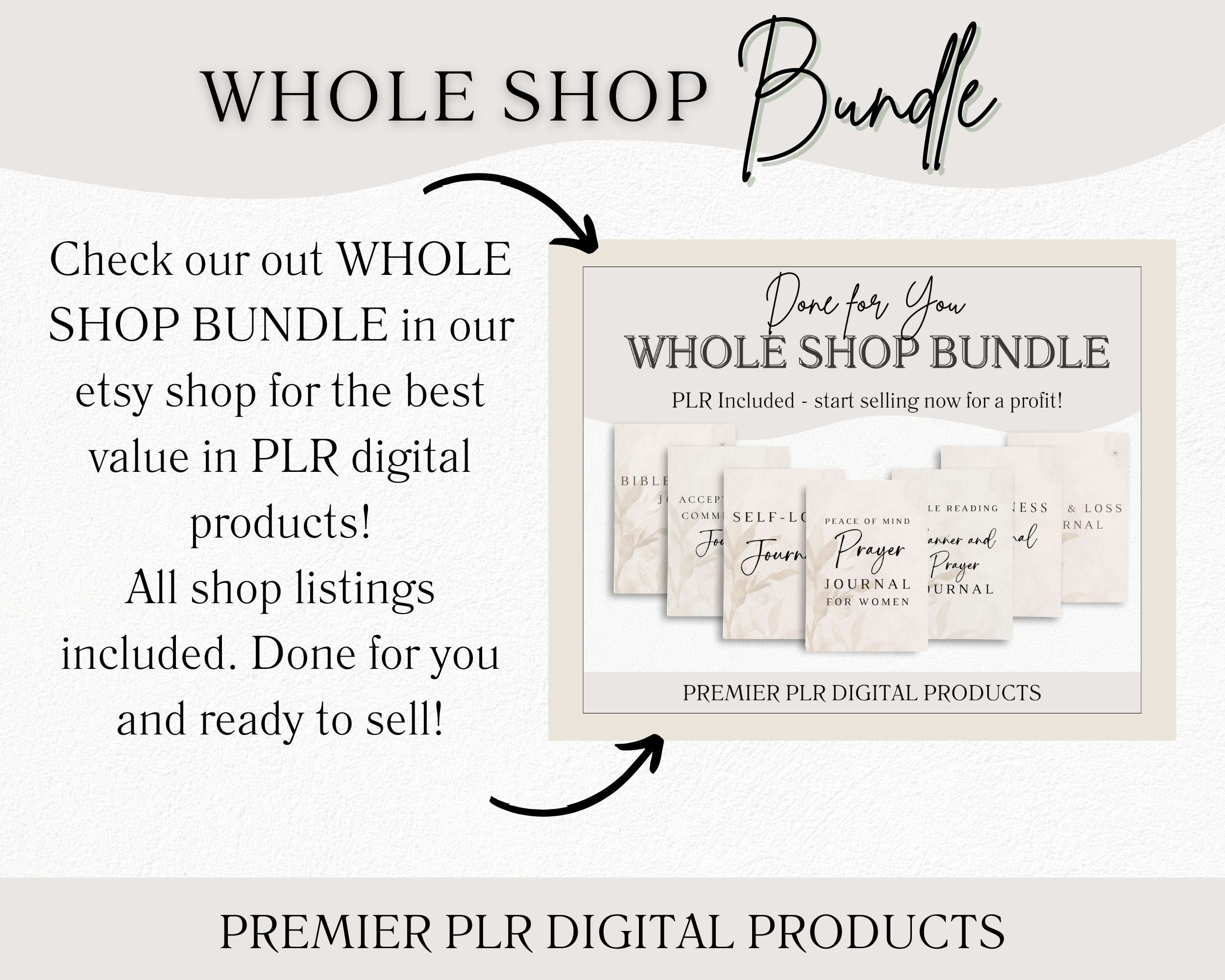 PLR Resell Healthy Boundaries PLR Digital Product Wellness Journal ...