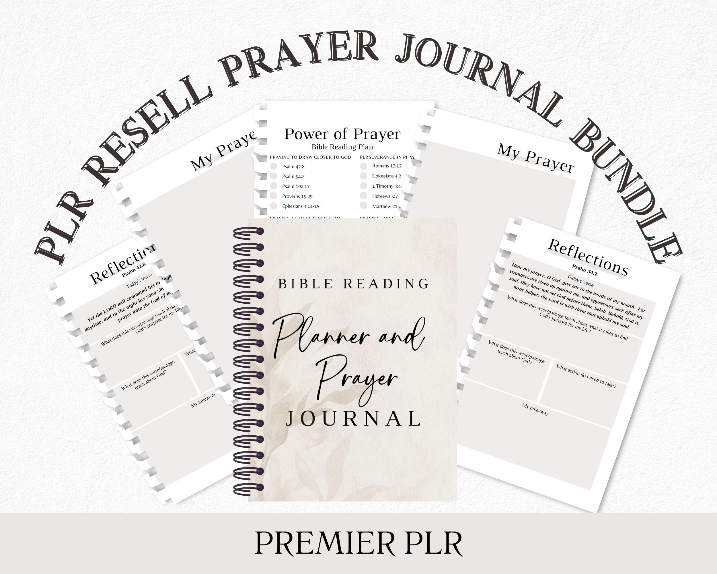 Prayer Journal Bundle for KDP Interior Editable Canva Template and ...