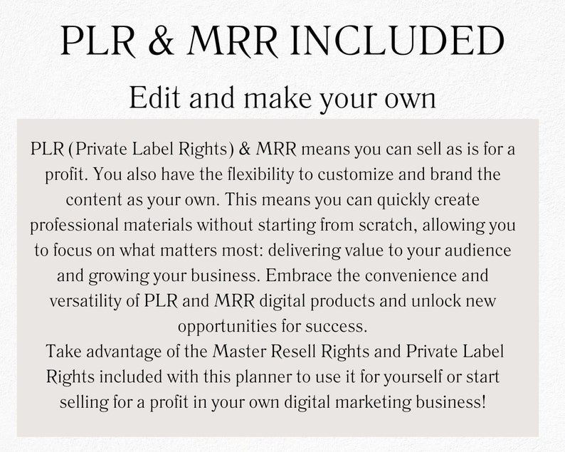 Canva Templates Wedding Planner Bundle PLR and MRR, Master Resell ...